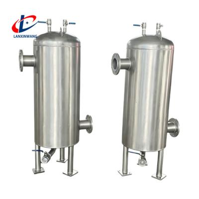 China Custom Metal Tanks Filter Housings for Water Treatment Equipment Installation for sale
