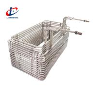 China Custom Metal Tube Bending Shell-and-Tube Heat Exchangers for Seawater Aquaculture for sale