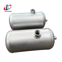 China Custom Metal Horizontal Air Receiver Tanks for Automated Equipment Air Supply for sale