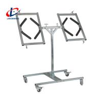 China Custom Wheel Racks Metal Tube Bending for Painting and Repairing Car Wheels for sale