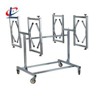 China Custom Wheel Racks Metal Tube Bending for Painting and Repairing Car Wheels for sale