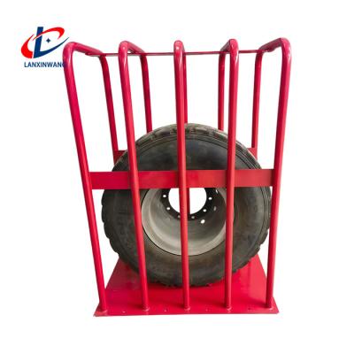 China Custom Metal Tube Bending Tire Safety Cages for Vehicle Tire Service Centers for sale