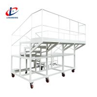 China Custom Platform Ladders Metal Fabrication for Industrial Equipment Maintenance for sale