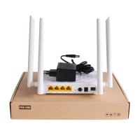 China FTTH 4GE GPON ONU DUAL BAND Onu Compatible With OLT Huawei Zte Fiberhome for sale
