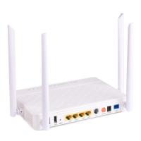 China 2.4G 5.8G 2USB GPON ONU 5DBI 4 Antennas AC XPON ONU for sale
