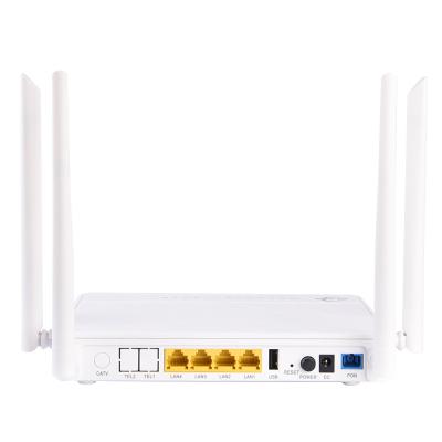 China 4GE 2.4G 5.8G WLAN 1USB OLT GPON XPON ONU for sale