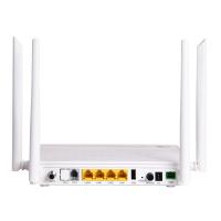 China 4GE VOIP 2.4G 5G WIFI CATV ONU GPON CATV FTTH XPON ONU for sale