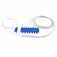China LC - SC UPC 1*N 2*N 1X8 Mini Steel Fiber Optic Splitter for sale