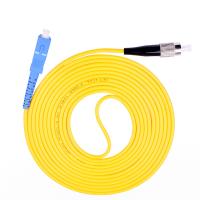 China 1M SC/APC TO SC/APC 9/125UM ADSS Cable Armoured Patch Cord for sale