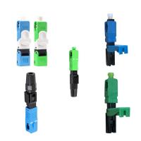 China Networks FTTH SC UPC Fiber Optic Quick Connectors for sale