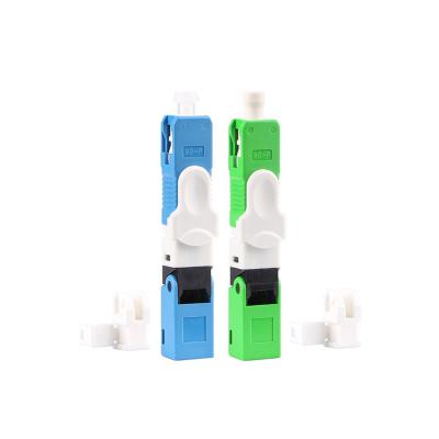 China Networks FTTH SC UPC Fiber Optic Quick Connectors for sale
