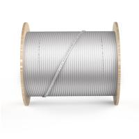 China 1 2 4 6 8 Core Indoor Steel Wire Drop Fiber Optic Cable for sale