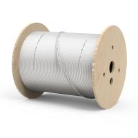 China 1 2 4 6 8 Core Indoor Steel Wire Drop Fiber Optic Cable for sale
