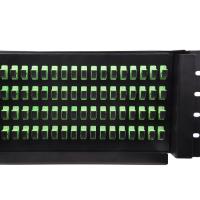 China ODF 144 Core Black Optical Fiber Distribution Frame for sale