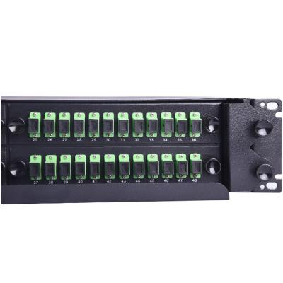 China FTTF Full Load 96 Port ODF Optical Fiber Distribution Frame for sale