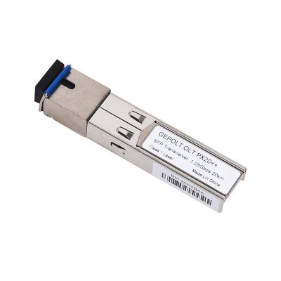 China 20km 1.25G Px20+++ Px20 7dBm Pon Olt EPON SFP Module for sale