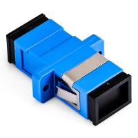 China Optic Flange Coupler SC Simplex APC UPC Fiber Optic Adapter for sale