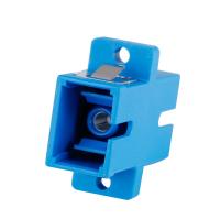 China SC APC Singlemode Simplex Fiber Optic Adaptor Fiber Optic Accessories for sale