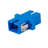 China Fiber Flange UPC SC Simplex Adapter Fiber Optic Accessories for sale