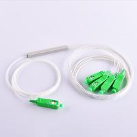 China ANATEL 1x8 1x16 SC/APC Micro Block Steel Tube FTTH PLC Splitter for sale