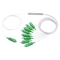 China 1x8 1x16 1X64 SC/APC Connector Steel Tube PLC Fiber Optic Splitter for sale