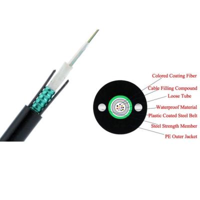 China ADSS 24 144 288 Core Duct Direct Burial Fiber Optic Cable for sale