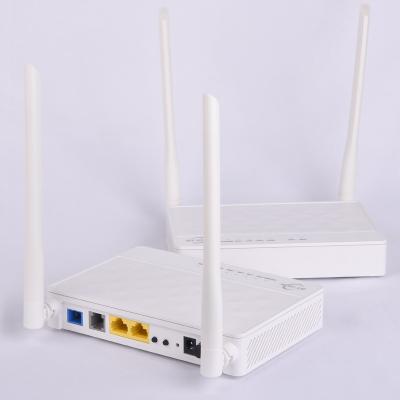 China 1GE 1FE VOIP 2.4G WIFI DBC FTTH GPON ONU ONT for sale