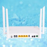 China Dual Band ONT 4GE 2VOIP 2.4G 5.8G WLAN 1 USB CATV EPON ONU for sale
