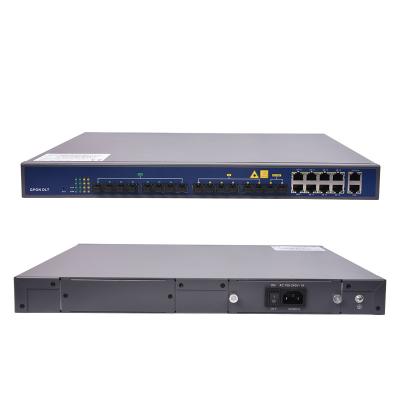 China FTTH PON 10GE SFP+ PORT GPON 4/8 Port EPON OLT for sale