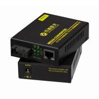 China RJ45 2 Ports 1LAN 10/100m Single Mode Media Converter for sale