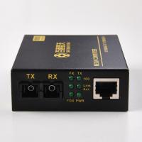 China SM 20km 10m 1000m 10km Rj45 Fiber Optic Cable Ethernet Converter for sale