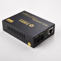 China SM 20km 10m 1000m 10km Rj45 Fiber Optic Cable Ethernet Converter for sale