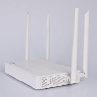 China 4GE AC WLAN 2VOICE GEPON XPON ONT Fiber Network Modem for sale