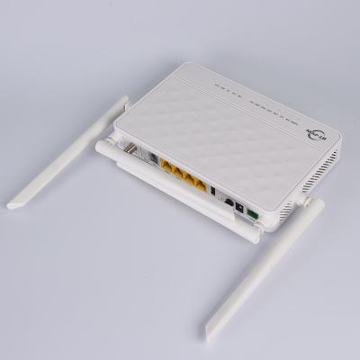 China Dual Pon Port GEPON GPON XPON ONU Fiber Optic Network Router for sale