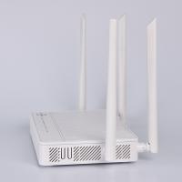 China 1POTS 4GE GPON ONU 2VOIP 2.4G 5.8G Dual Band Ethernet Router for sale