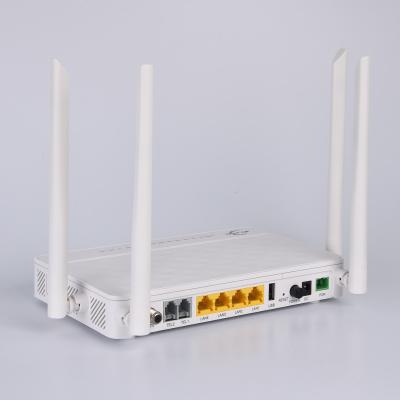 China 2VOIP 4GE 1USB CATV 2.4G 5G 5DBI WIFI XPON Dual Band ONU for sale