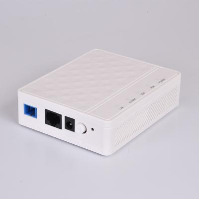 China FTTH One Port Optical Network Unit 1 GE ONU Fiber Optic Modem for sale