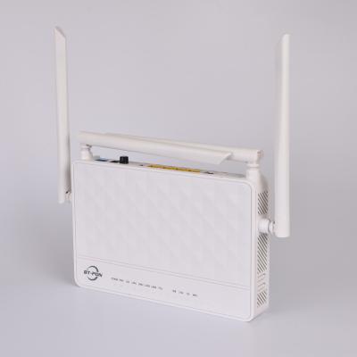 China XPON ONU Modem 4 GE Ethernet Ports GPON GEPON Dual Mode ONT for sale