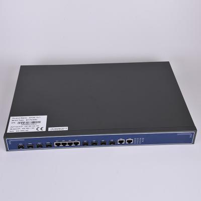 China 10GE SFP+ UPLINK FTTH 1U EPON 8 Port GPON OLT Line Terminal for sale