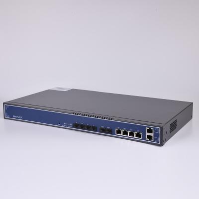China Fiber Optic Network 1U 4PON Port GEPON 10G EPON OLT for sale