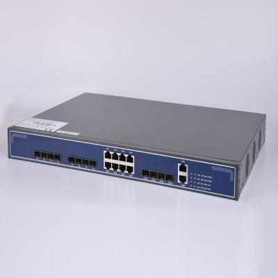 China FTTH OLT EPON ONU Iron Case Compatible 8 Port OLT for sale