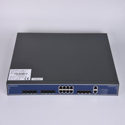China NMS Management Fiber Optic FTTH EPON 8 Port OLT for sale