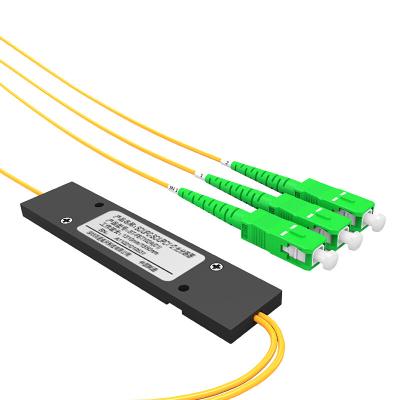 China EPON OLT ONU OTN FTTH FTTX Wideband 1X8 GPON Optical Splitter for sale