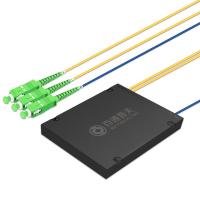 China 1260NM 1650NM 1X2 1X64 FTTH Micro 1200 PLC Optical Splitter for sale