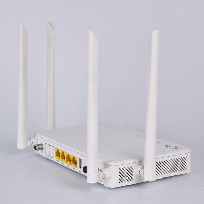 China 5GHZ GEPON 4GE WIFI CATV ONT WIFI CATV FTTH XPON ONU for sale