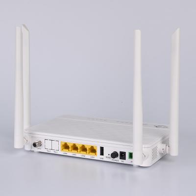 China FTTH 2*2 MIMO 4GE CATV WIFI GEPON GPON Dual Band ONU for sale