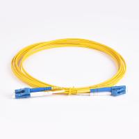 China 10G OM3 LC To SC Jumper Duplex Multimode Fiber Patch Cord for sale