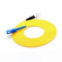 China Telecom Pigtail Jumper Multimode Duplex Fiber Optic Patch Cord for sale