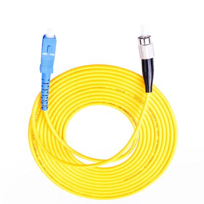 China Telecom Pigtail Jumper Multimode Duplex Fiber Optic Patch Cord for sale