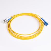 China Single Mode SC FTTH Drop Cable Fiber Optic Patch Cord for sale